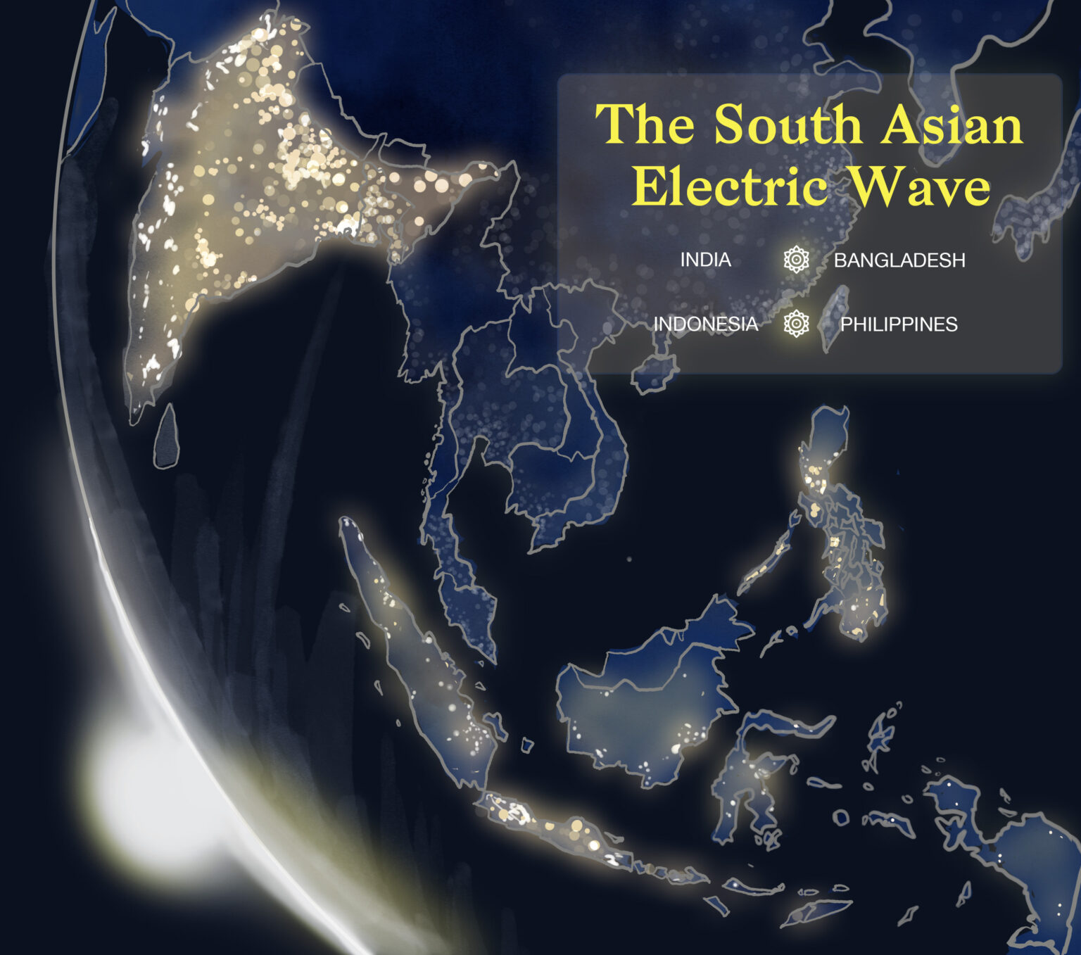 Two Billion Light Up: The South Asian Electric Wave – Gold & Revolution